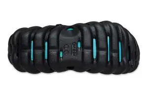 CROCS Echo Reflective Laces Clog - Black/teal