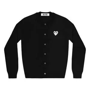 Play Comme Des Garcon Cardigan - Black