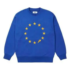 PALACE Palace Eu-don Crew FW21 Sweater Blue