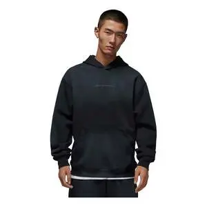 JORDAN Sport Fleece Dri-fit Pullover Hoodie - Black