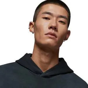 JORDAN Sport Fleece Dri-fit Pullover Hoodie - Black