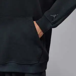 JORDAN Sport Fleece Dri-fit Pullover Hoodie - Black