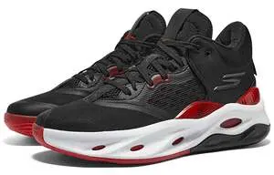 Sketchers Skx Float Athletic Sneakers - Black/red