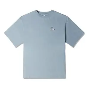CONVERSE Go-to Sneaker Patch T-shirt Asia Sizing 'tidepool Grey - Blue