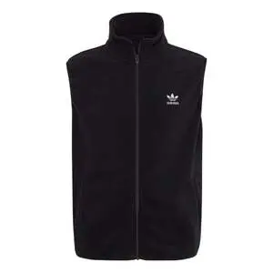 Adidas Adicolor 3-stripes Fleece Vest - Black