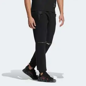 Adidas Originals Solid Color Casual Sports Pants/trousers/joggers Black