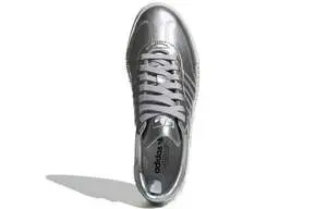 Adidas Sambarose Metallic Platform Sneakers - Silver