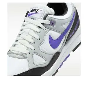 Nike Span 2 Sneakers - Wolf Grey/hyper Grape/black