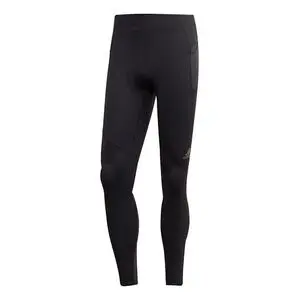 Adidas Tight Running Training Sports Gym Pants - Black