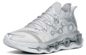 ANTA Energy Running Series Athletic Sneakers - Silver/white