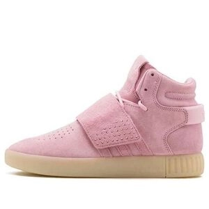 Adidas Tubular Strap High-top Sneakers - Pink