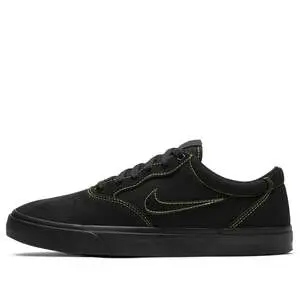 Nike Nike SB Chron SLR Low Top Sneakers Black/green