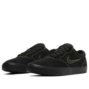 Nike Chron Slr Low Top Sneakers - Black/green