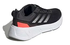 Adidas Questar Matte Silver Low Top Sneakers - Black