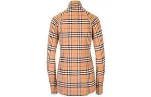 Burberry Vintage Check Quarter-zip Top