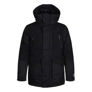 Nike Down-fill Hooded Jacket - Black