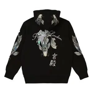 PALACE Fw21 Carp Zip Hood Jacket - Black
