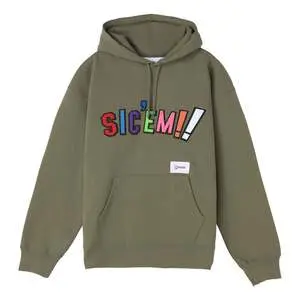 Supreme X Wtaps Sicem! Hooded Sweatshirt - Olive Green