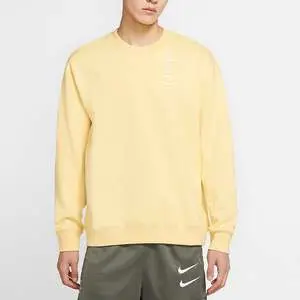 Nike Swoosh Sportswear French Terry Sweatshirt - Yellow