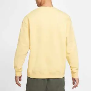 Nike Swoosh Sportswear French Terry Sweatshirt - Yellow