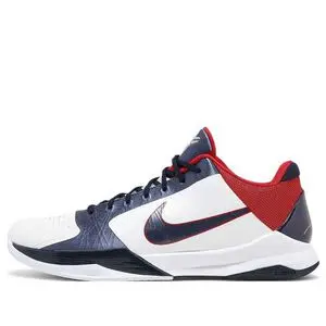 Nike Zoom Kobe 5 'usa' Low Top Sneakers - Blue/white/red
