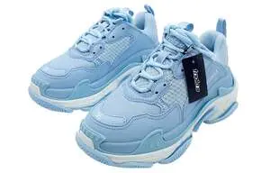 Balenciaga Triple S Sneaker - Light Blue