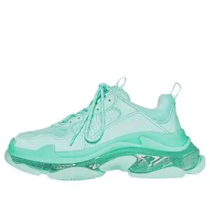 Balenciaga Triple S Sneaker Clear Sole - Mint