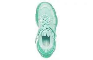 Balenciaga Triple S Sneaker Clear Sole - Mint