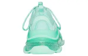 Balenciaga Triple S Sneaker Clear Sole - Mint