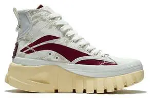 LI-NING High-top Lace-up Sneakers - Grey/tan