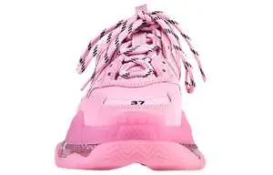 Balenciaga Triple S Clear Sole Sneakers - Pink