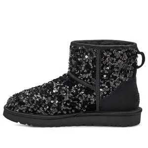 UGG Sequin Embellished Boots - Black