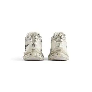 Balenciaga Runner Graffiti Sneakers - White/black
