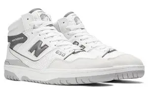 NEW BALANCE 650r High Top Sneakers - White/gray