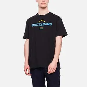 Gucci Short-sleeve Embroidered T-shirt