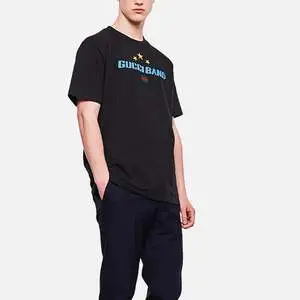 Gucci Short-sleeve Embroidered T-shirt
