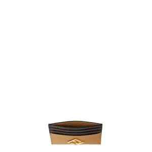 Fendi Ss26 Ff Diamonds Card Case - Brown