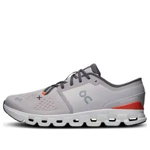 On Cloud X 4 Athletic Sneakers - Silver/flame
