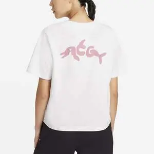 Nike Dolphin Printing Sports Round Neck Short Sleeve
