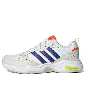 Adidas Neo Strutter Lace Up Sneakers - White/cream/blue