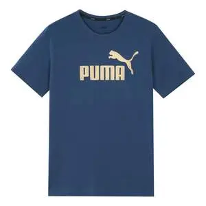 PUMA Logo Printed Short Sleeve Tee