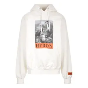 Heron Preston Nf Heron Bw Hoodie - White/black