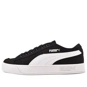 PUMA Smash V2 Vulc Cv Low Top Sneakers - Black