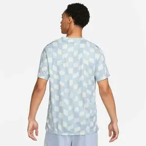 Nike Dri-fit Miler Short-sleeve Running Top - Cobalt Bliss