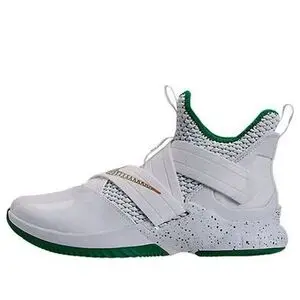 Nike Lebron Soldier Svsm Home High Top Sneakers - White/green