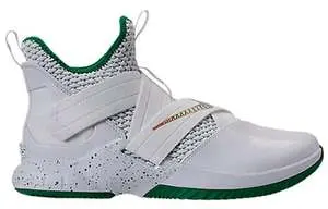 Nike Lebron Soldier Svsm Home High Top Sneakers - White/green