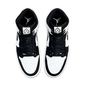 JORDAN 1 Mid Se "diamond - White/black