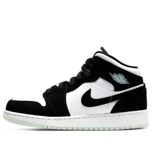 JORDAN Air Jordan 1 Mid SE Sneakers Black/white/teal Tint