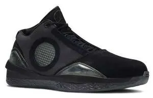 JORDAN 2010 Charcoal Mid Top Sneakers - Black