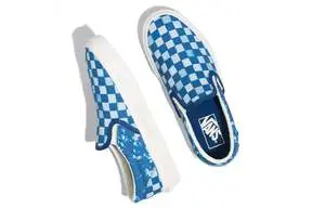 VANS Classic Slip-on Low Top Sneakers - Blue/white